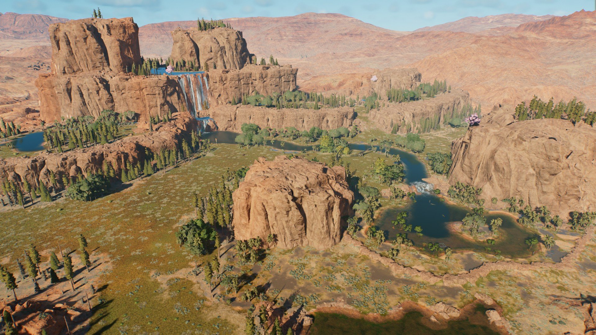 Sandy Falls - Workshop - Jurassic World Evolution 3