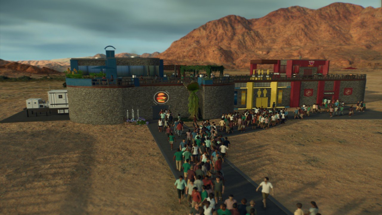 Vizual's Food and Drink Complex - Workshop - Jurassic World Evolution 3