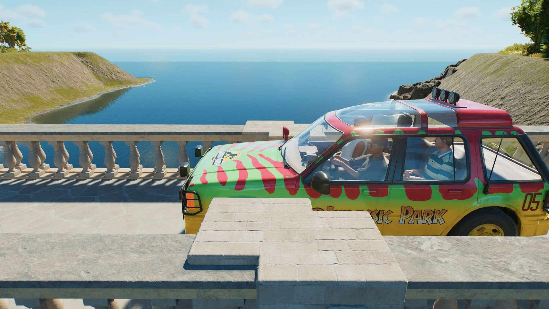 Island connected by bridge - Workshop - Jurassic World Evolution 3