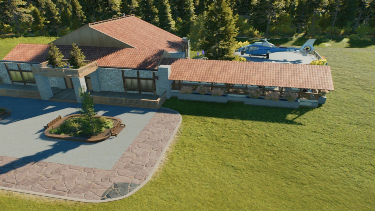 Alpine Arrival Point - Jurassic World Evolution 3 creation - Frontier Workshop