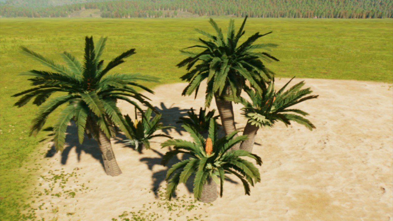 CYCAD TREES - Workshop - Jurassic World Evolution 3