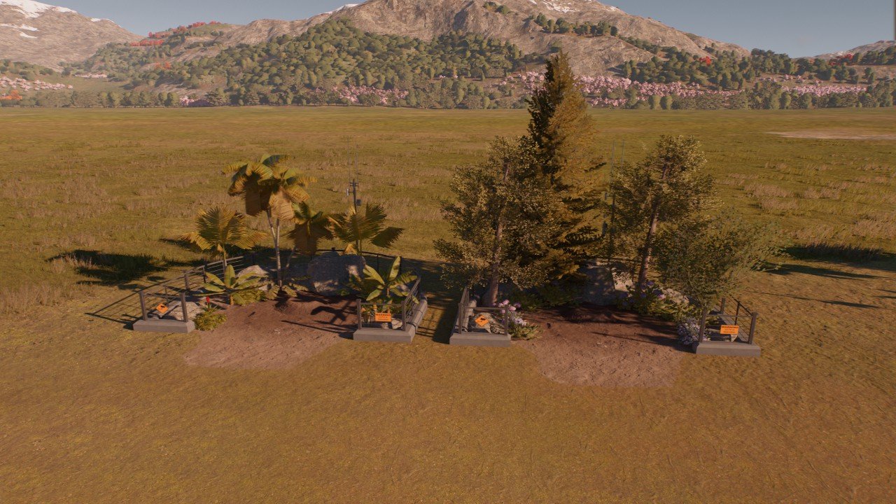 Dynamic Large Land Nesting Area 2 - Workshop - Jurassic World Evolution 3