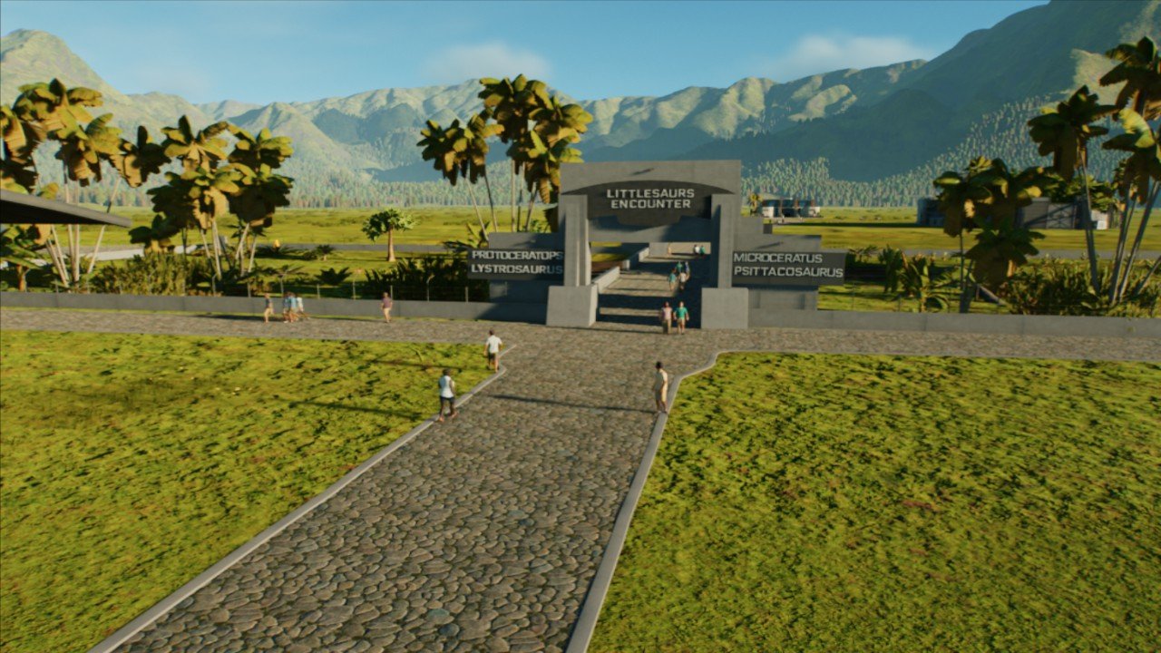 Little Saur Enclosure - Workshop - Jurassic World Evolution 3