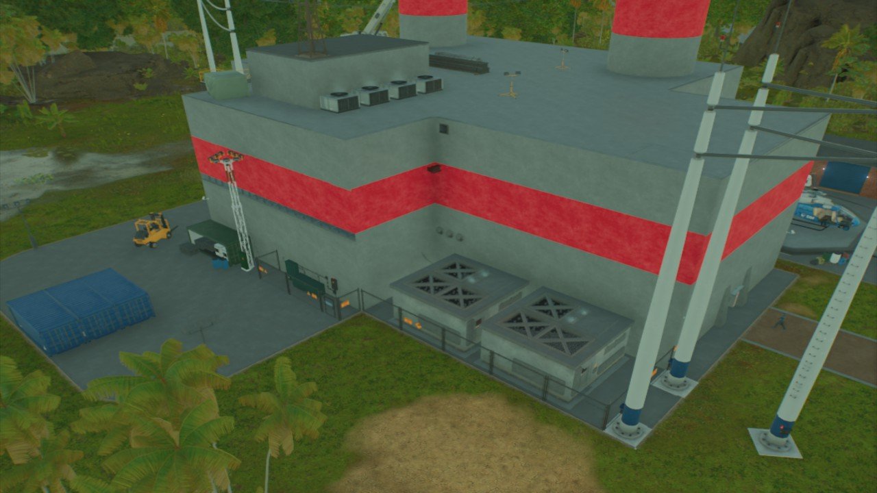 nuclear power plant - Workshop - Jurassic World Evolution 3