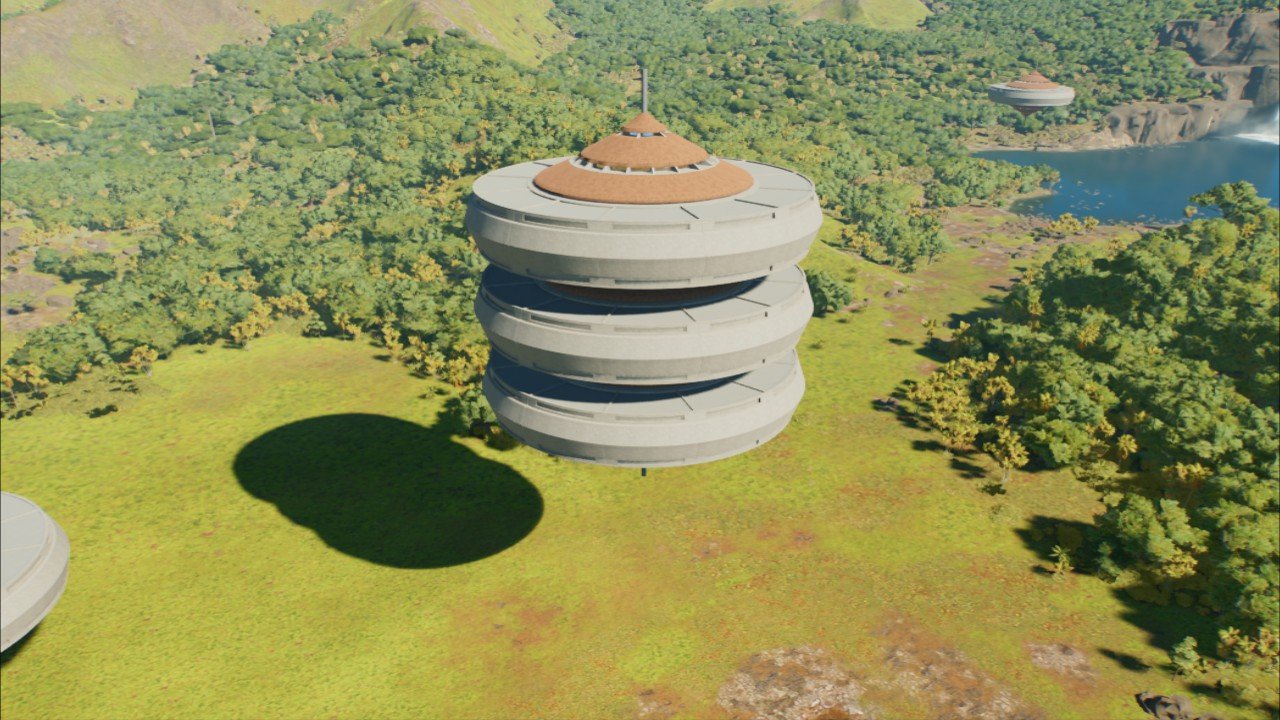 Space ship (defender class) - Workshop - Jurassic World Evolution 3