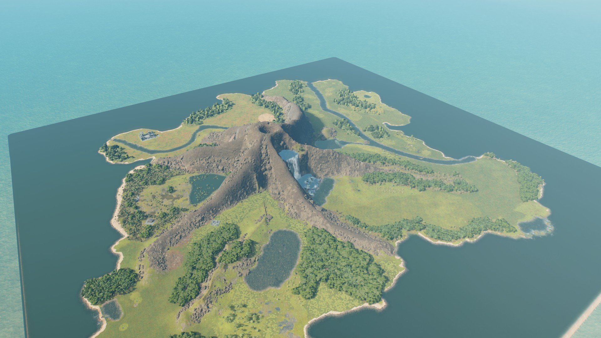Volcano Island - Workshop - Jurassic World Evolution 3