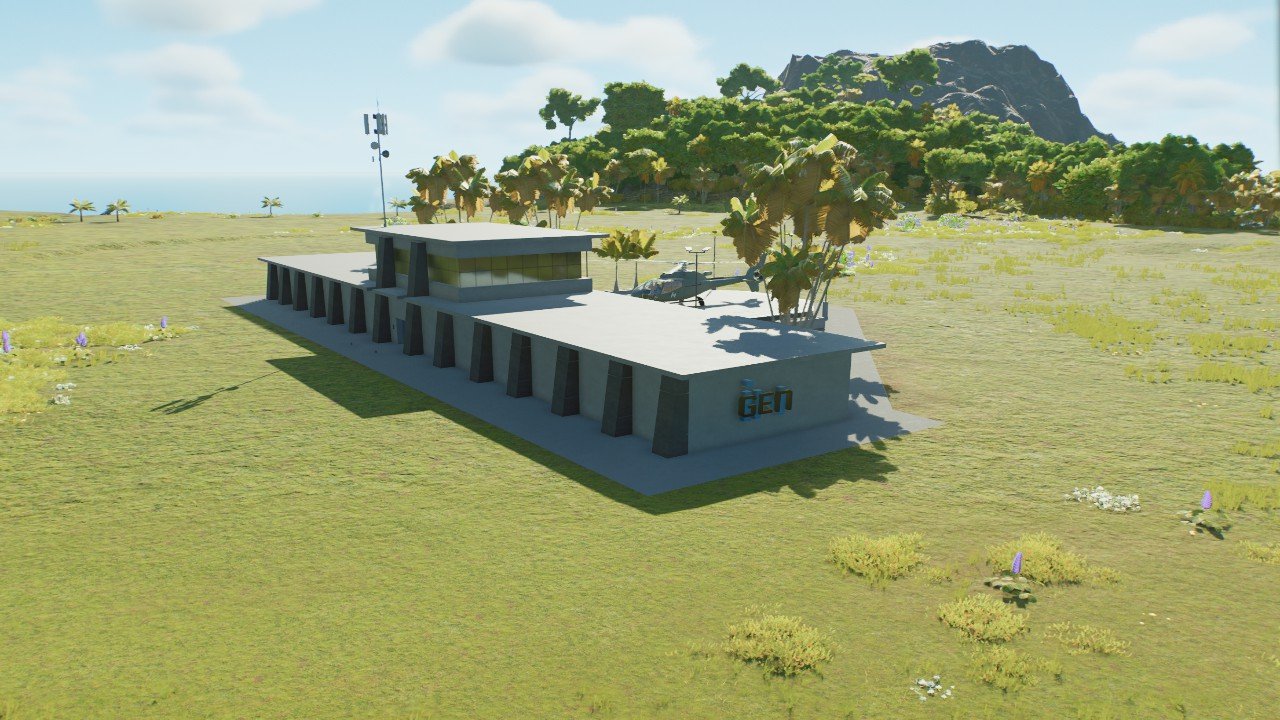 InGen Arrival Point - Workshop - Jurassic World Evolution 3