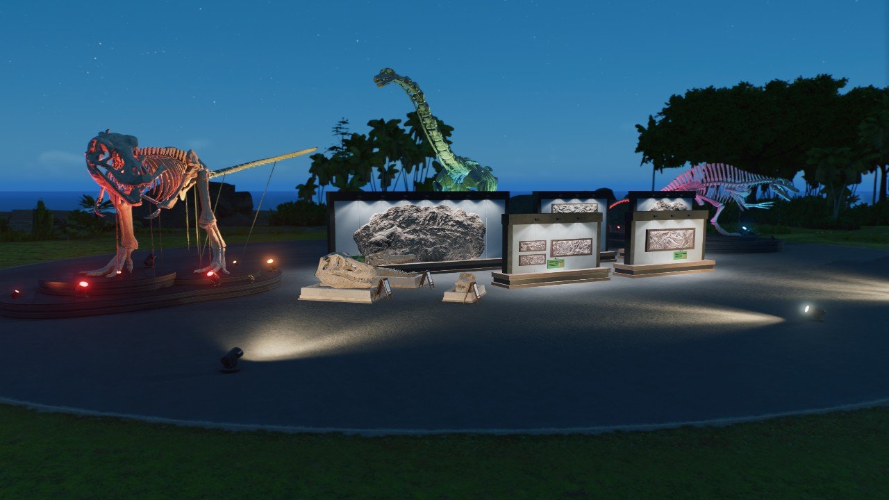 Museum Displays (Set) - Workshop - Jurassic World Evolution 3