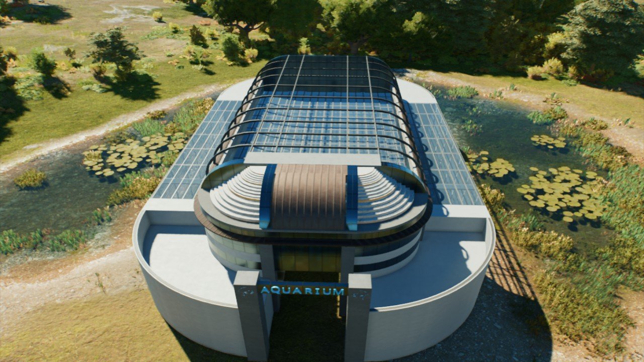 Modern Aquarium - Workshop - Jurassic World Evolution 3