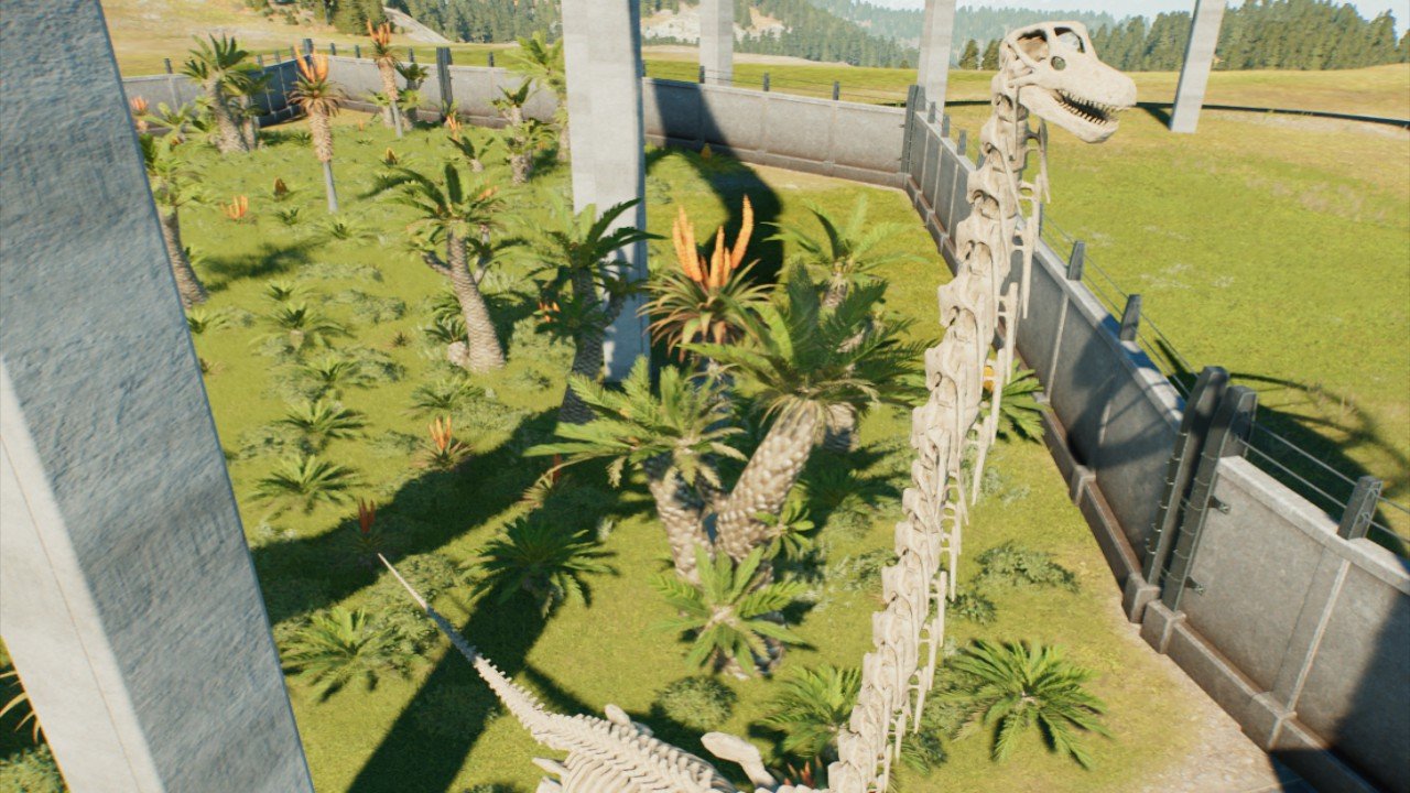 Brachiosaurus Skeleton 1 - Workshop - Jurassic World Evolution 3