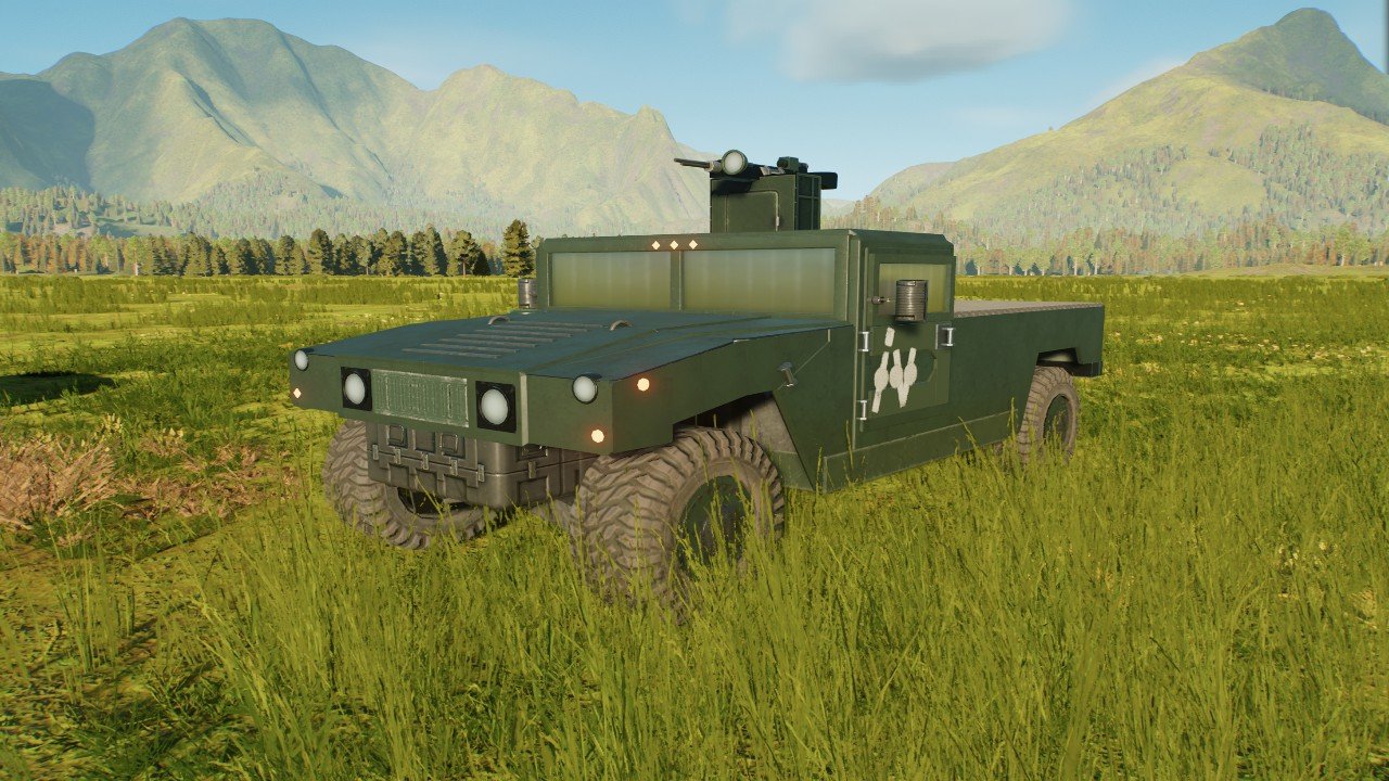 InGen Humvee 13 MG Technical (Lost World) - Workshop - Jurassic World ...