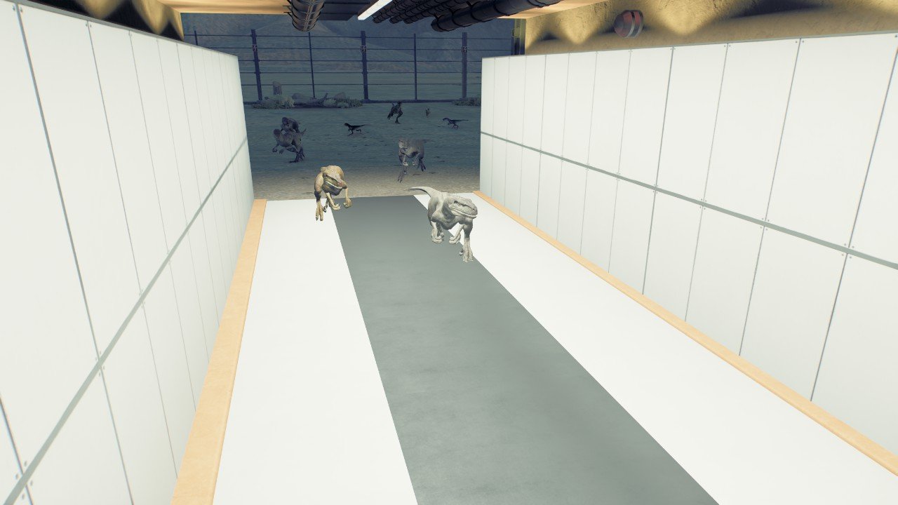 Modern tunnel 1-doorless - Workshop - Jurassic World Evolution 3