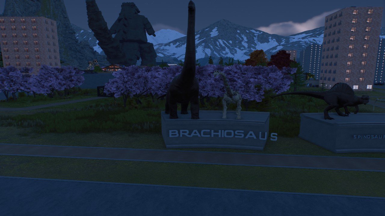 Brachiosaurus award - Workshop - Jurassic World Evolution 3