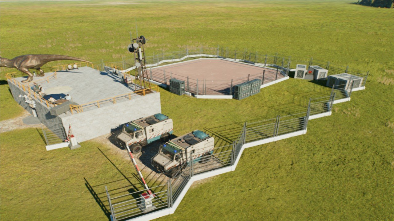 Hybrid Defence Force Vet - Workshop - Jurassic World Evolution 3