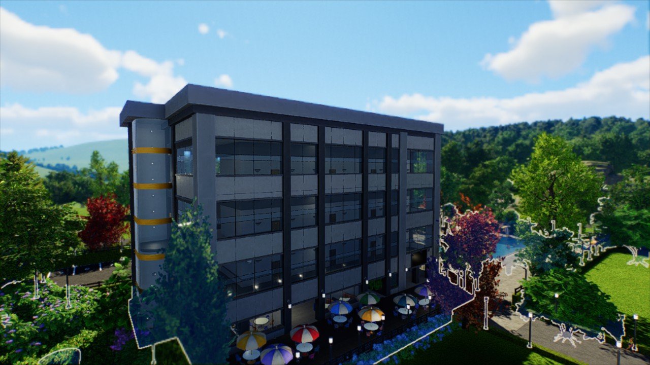 Medium Size Hotel - Workshop - Planet Coaster 2