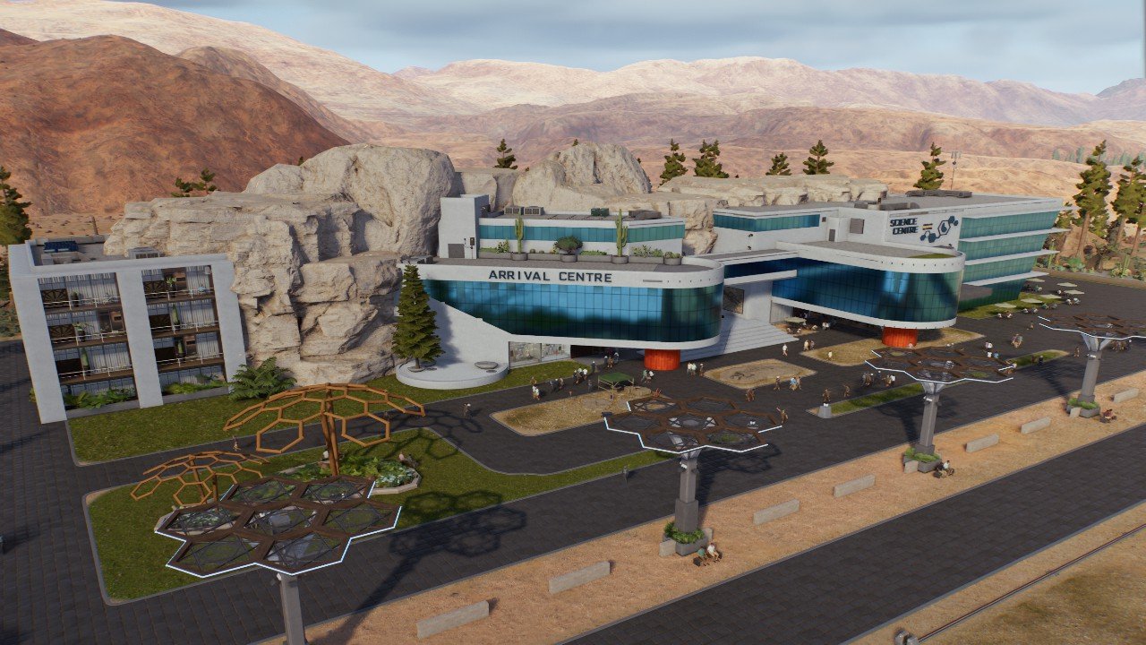 Modern Arrival Point - Workshop - Jurassic World Evolution 3