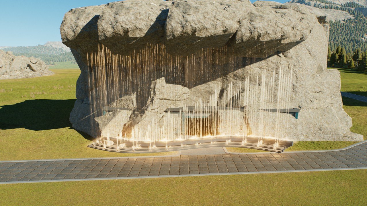 Camp cretaous waterfall - Workshop - Jurassic World Evolution 3