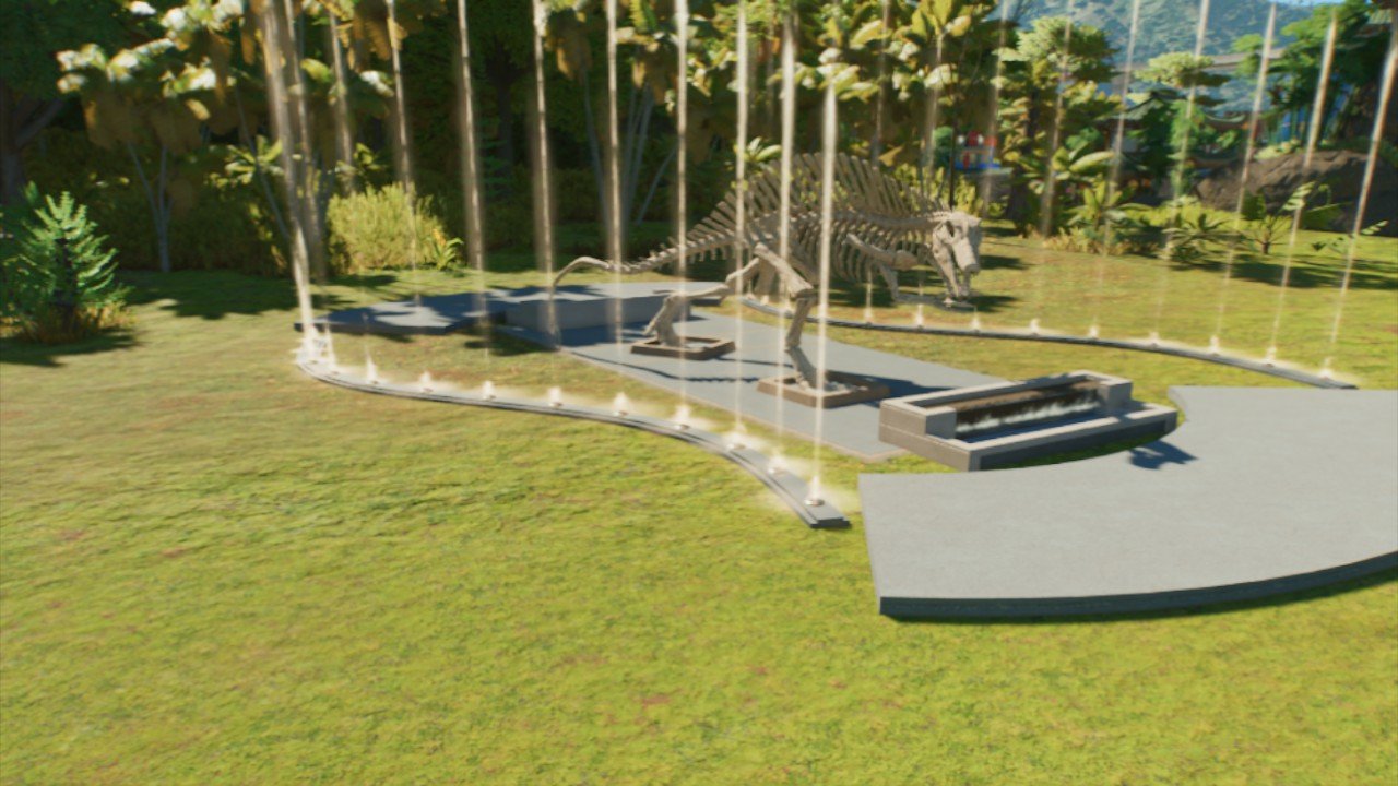 spino water fountain - Workshop - Jurassic World Evolution 3