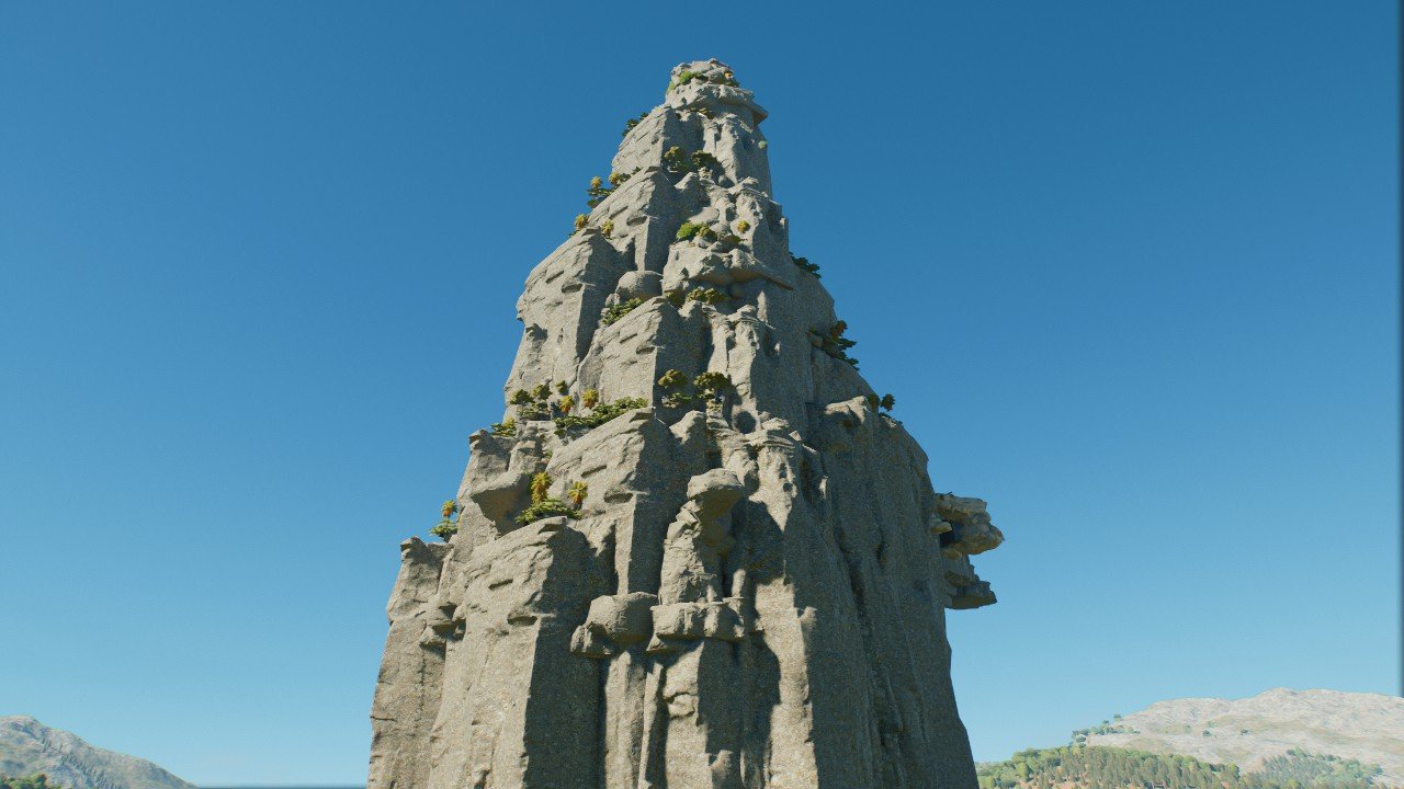Gaint pointy mountain large - Workshop - Jurassic World Evolution 3