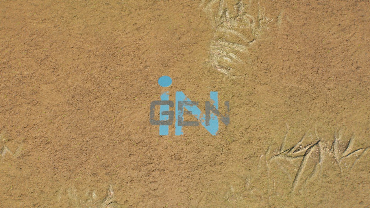 InGen worn sign - Workshop - Jurassic World Evolution 3