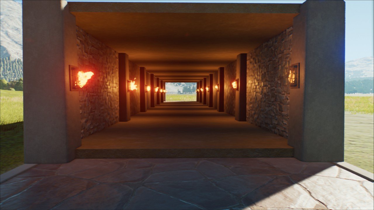 Rustic Tunnel - Workshop - Jurassic World Evolution 3