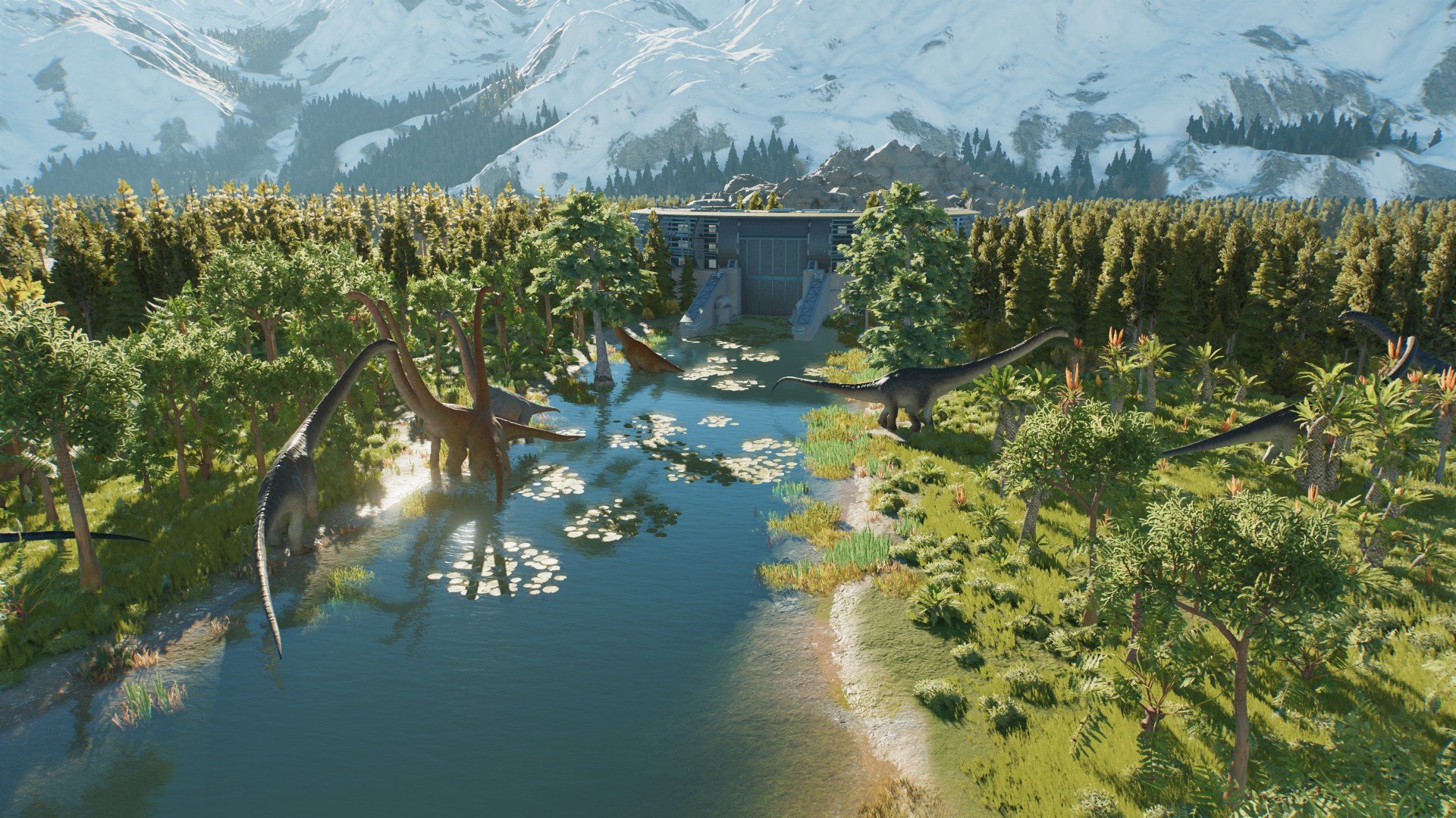 Biosyn sanctuary - Workshop - Jurassic World Evolution 3