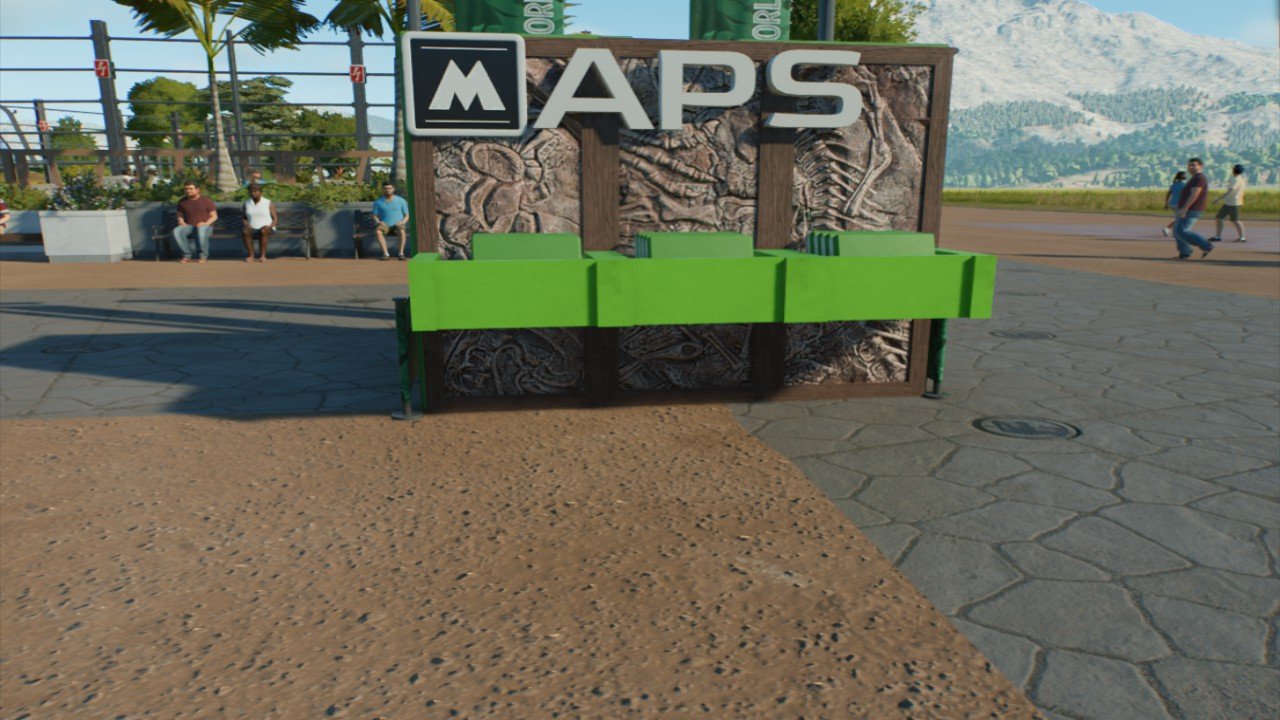 map stand - Workshop - Jurassic World Evolution 3