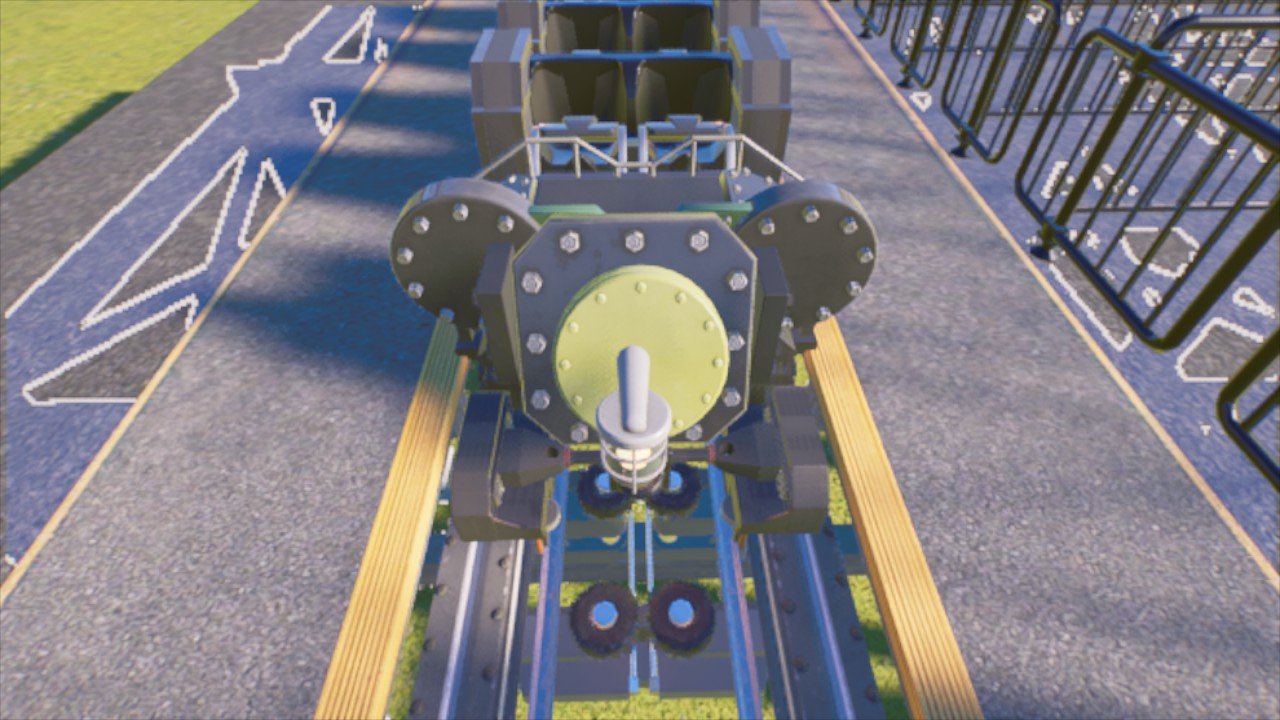 Rockwall trains - Planet Coaster 2 creation - Frontier Workshop