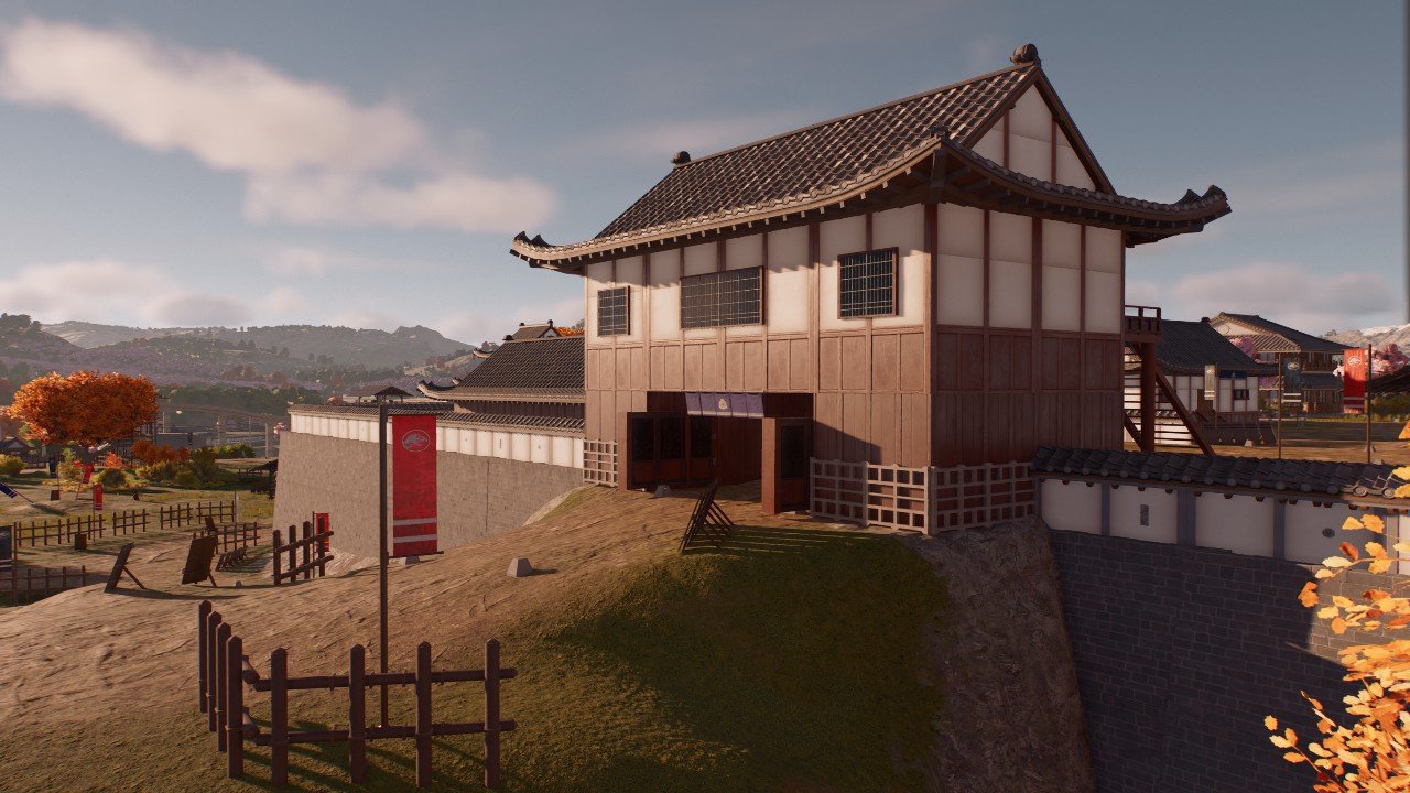 Japanese Castle Gatehouse - Workshop - Jurassic World Evolution 3