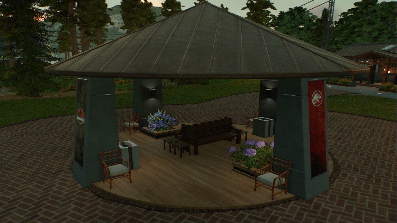 Rest Stop Gazebo - Workshop - Jurassic World Evolution 3