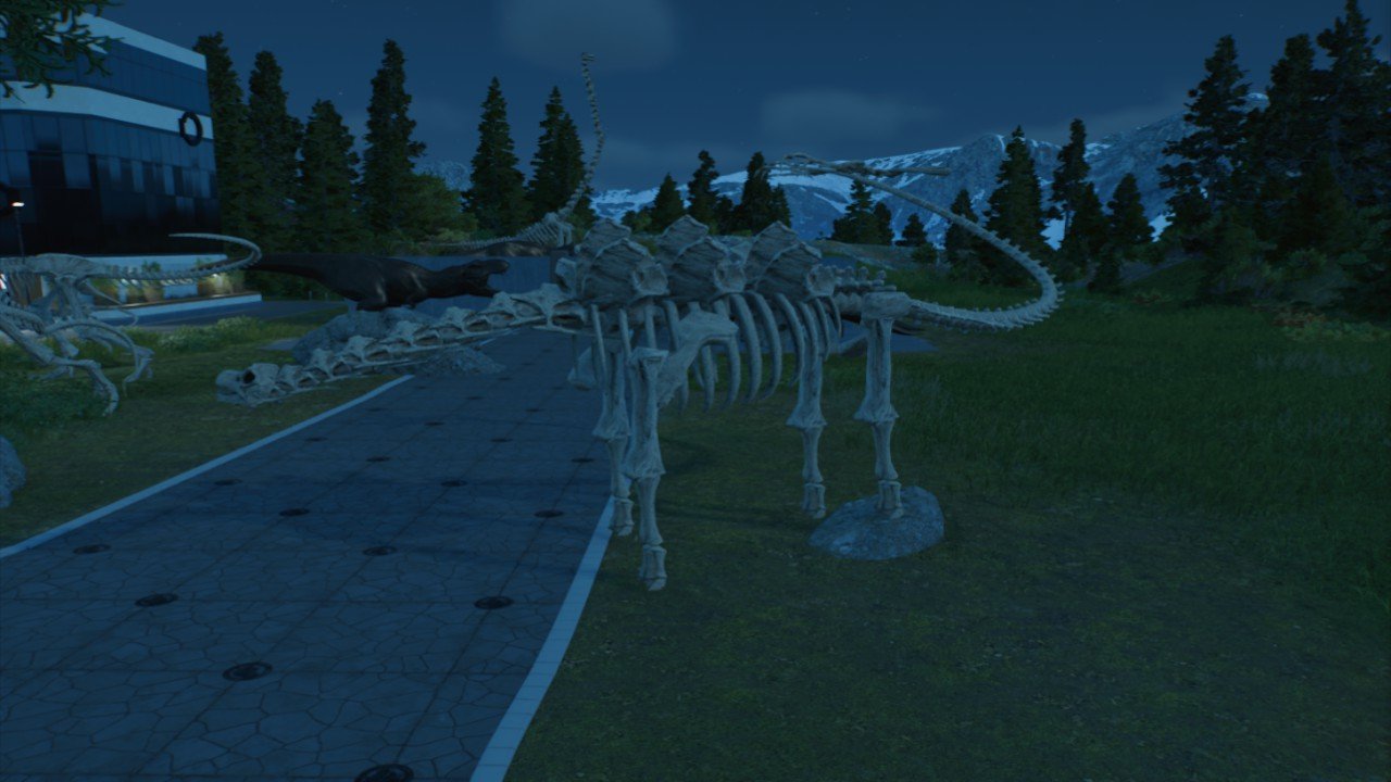 Stegosaurus Skeleton - Workshop - Jurassic World Evolution 3