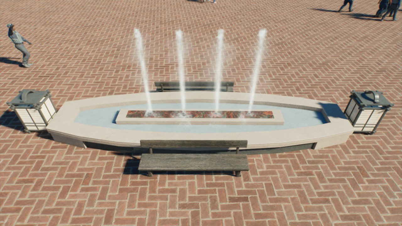 Basic Japanese Fontain - Workshop - Jurassic World Evolution 3