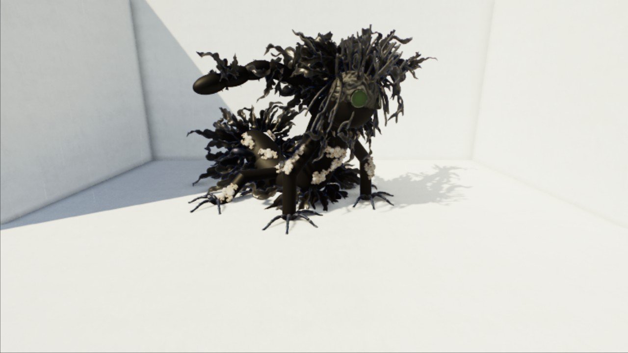 swamp monster - Planet Coaster 2 creation - Frontier Workshop