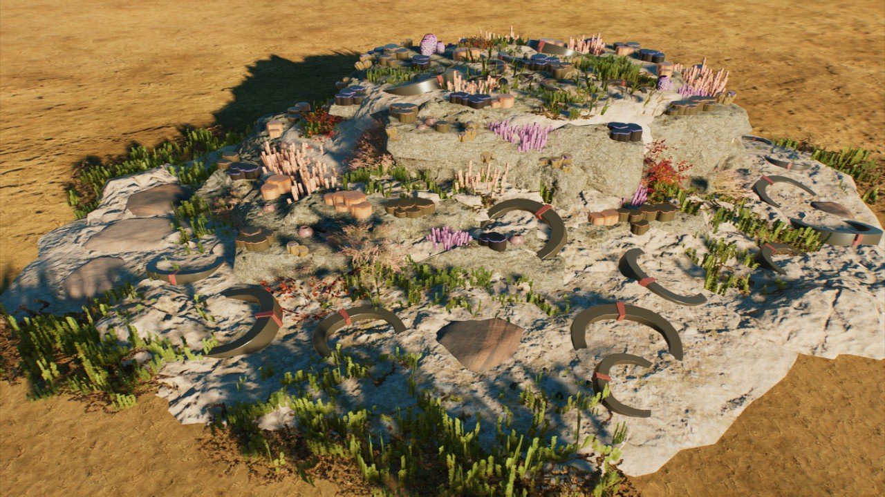 Lagoon Rudist Reef 2 - Workshop - Jurassic World Evolution 3