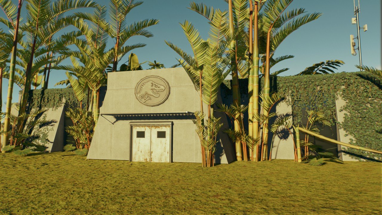 Site B Arrival Point Bunker - Workshop - Jurassic World Evolution 3
