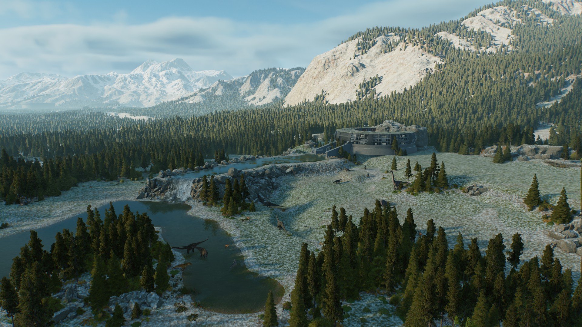Biosyn sanctuary - Workshop - Jurassic World Evolution 3