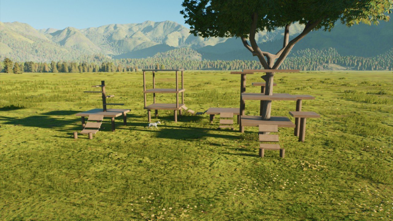 Climbing Frame Set - Workshop - Jurassic World Evolution 3