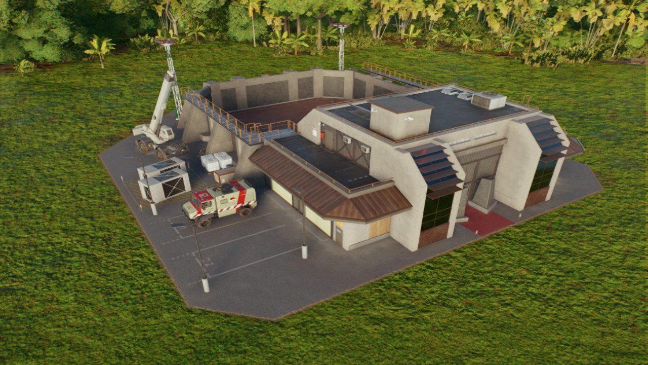 Jurassic Park Secure Paleo-Medical Facility - Workshop - Jurassic World ...