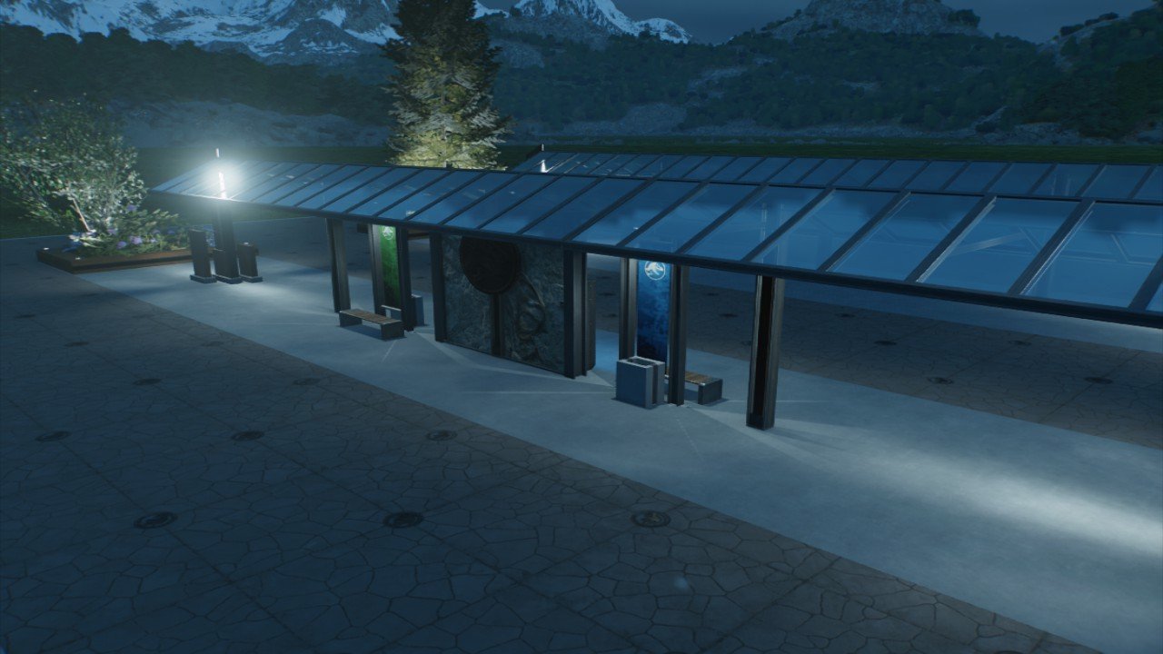 Path Breezeway - Workshop - Jurassic World Evolution 3