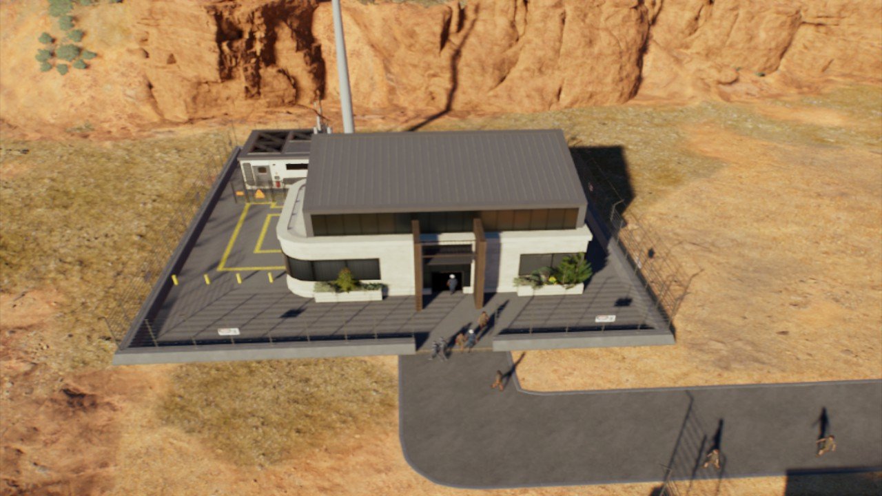 DIN Small Power Station - Workshop - Jurassic World Evolution 3