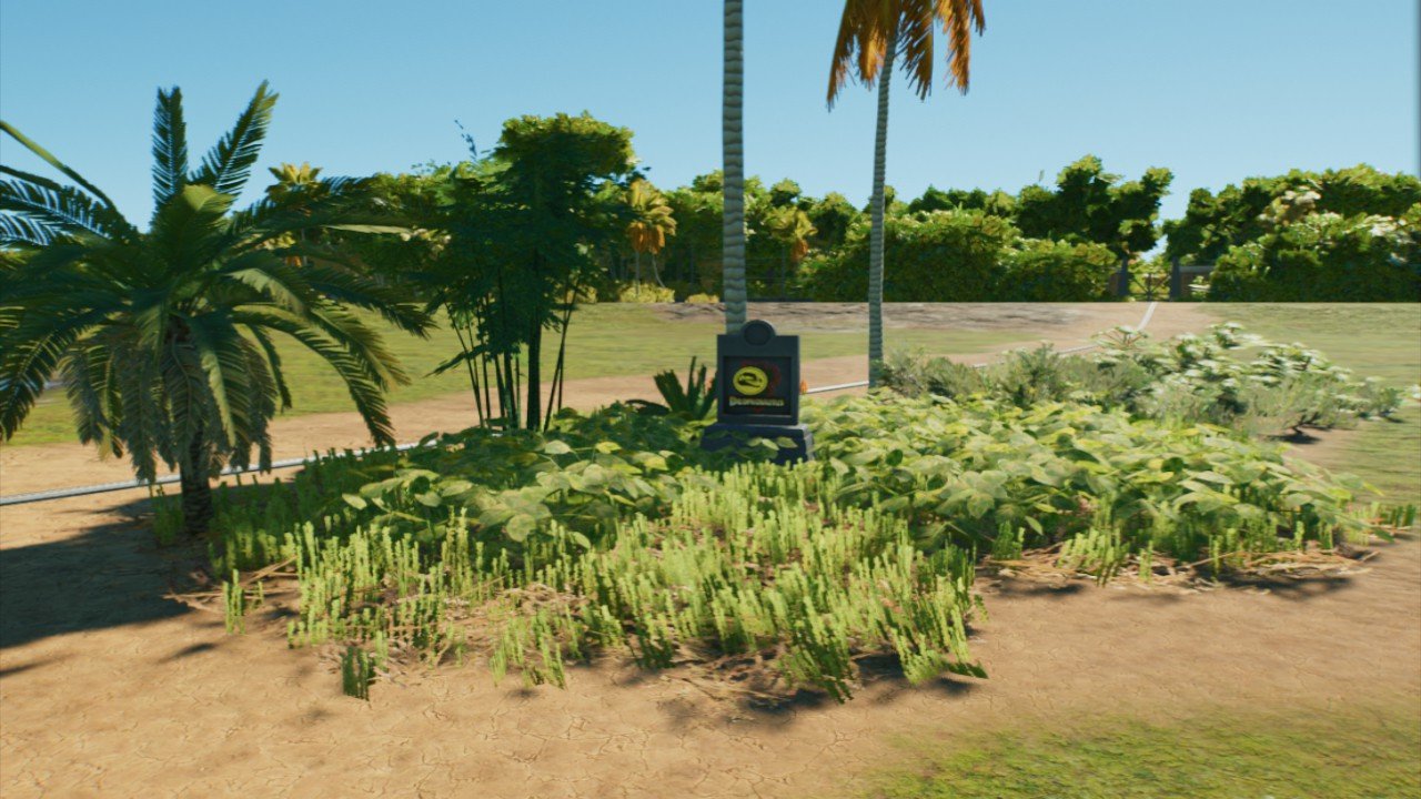 Screen Accurate Dilophosaurus Paddock Sign - Workshop - Jurassic World ...