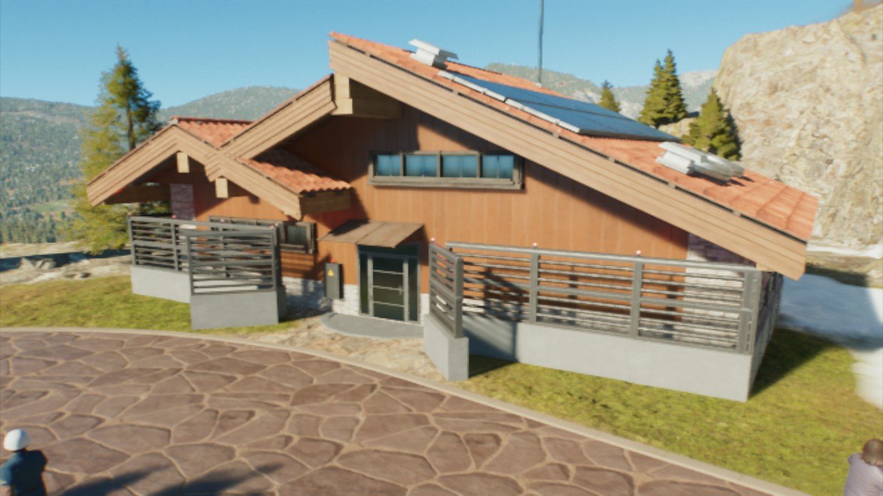 compact alpine themed shelter - Workshop - Jurassic World Evolution 3