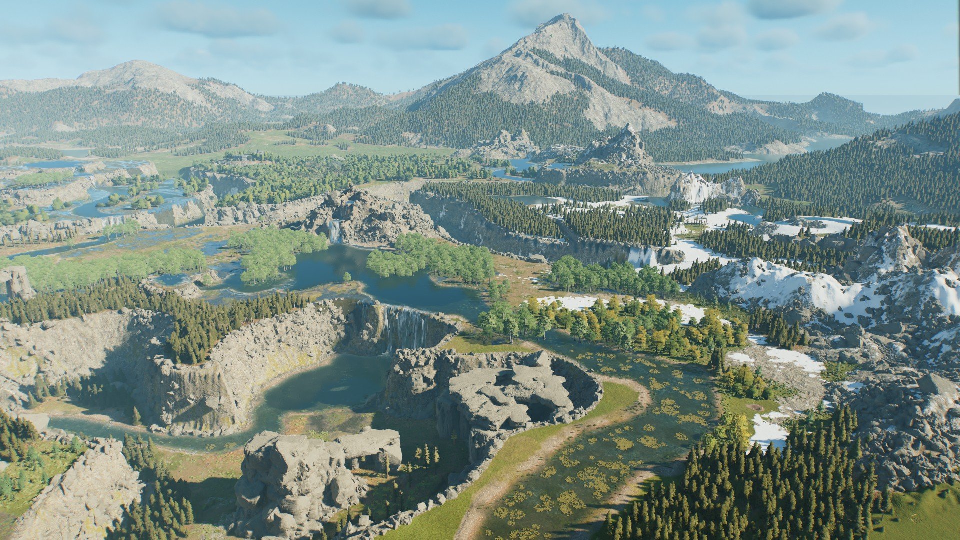 Taiga facility - ecosystem base - Workshop - Jurassic World Evolution 3