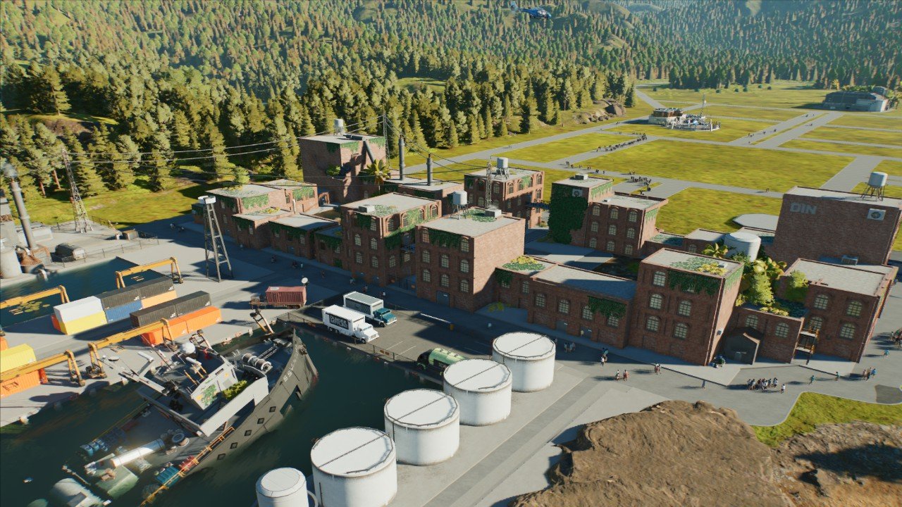 Industrial Building Block - Workshop - Jurassic World Evolution 3