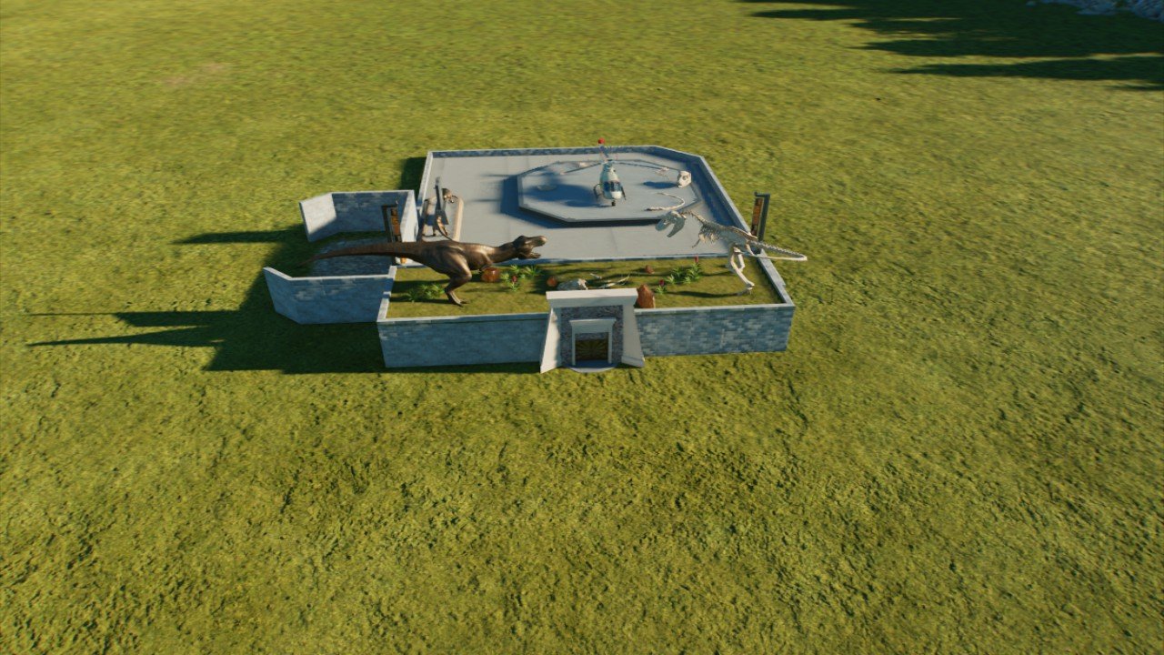 Arrival point - Workshop - Jurassic World Evolution 3