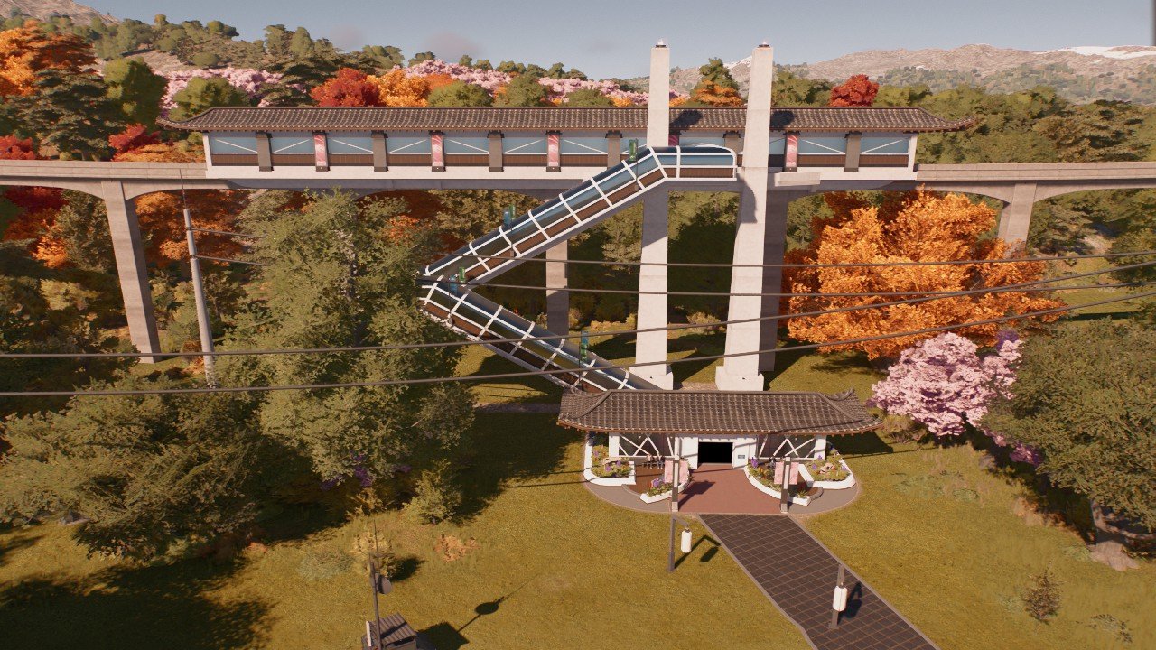 Japan Einschinbahn - Workshop - Jurassic World Evolution 3