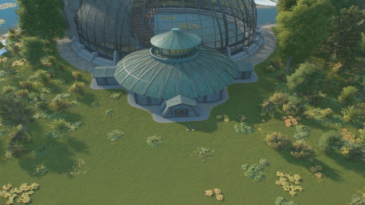 Jurassic park 3 aviary entrance - Workshop - Jurassic World Evolution 3