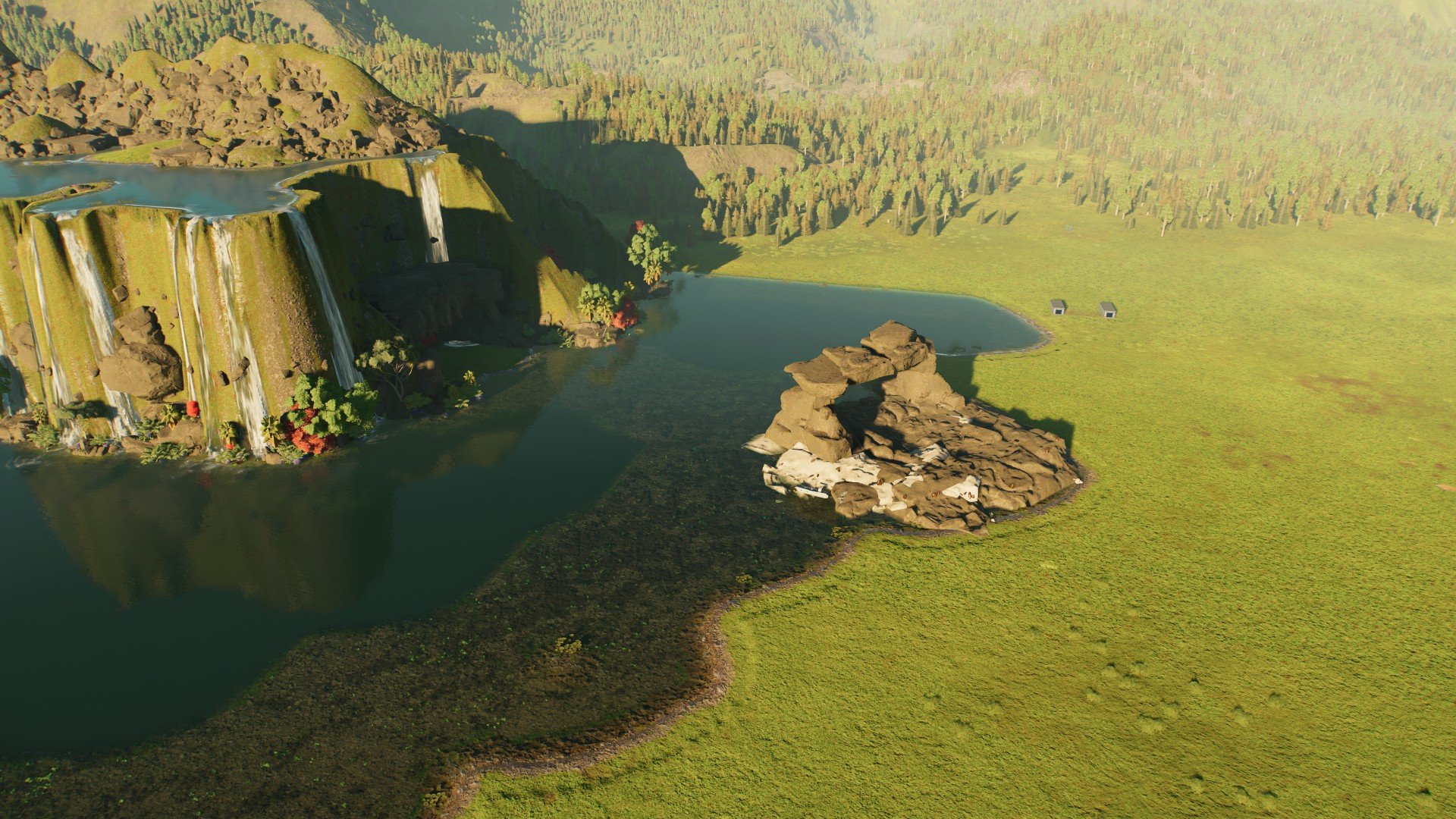 Waterfall - Workshop - Jurassic World Evolution 3