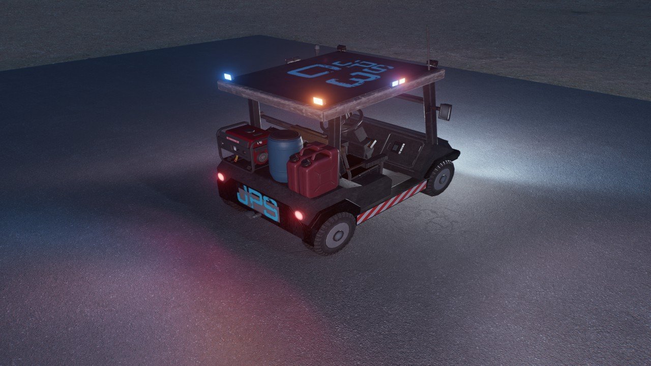 JP Security Golf Cart Response - Workshop - Jurassic World Evolution 3