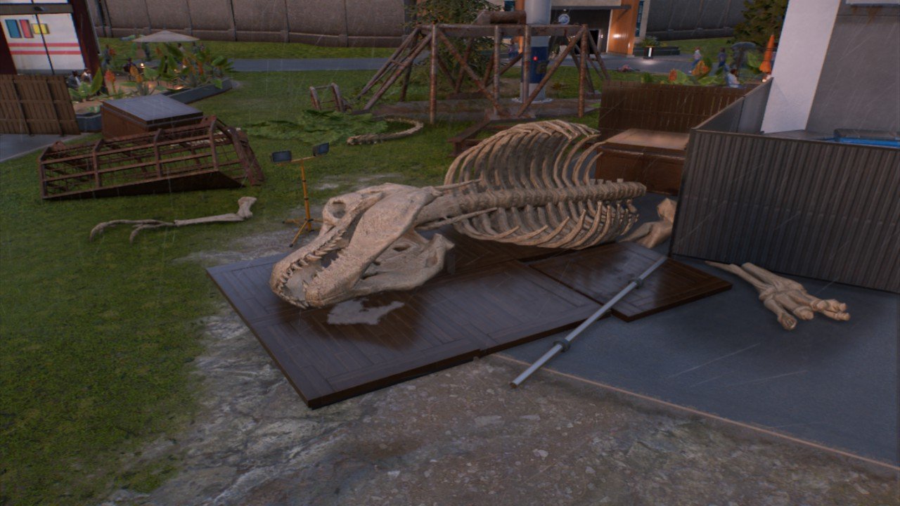 squellette de dinosaure inconu - Workshop - Jurassic World Evolution 3